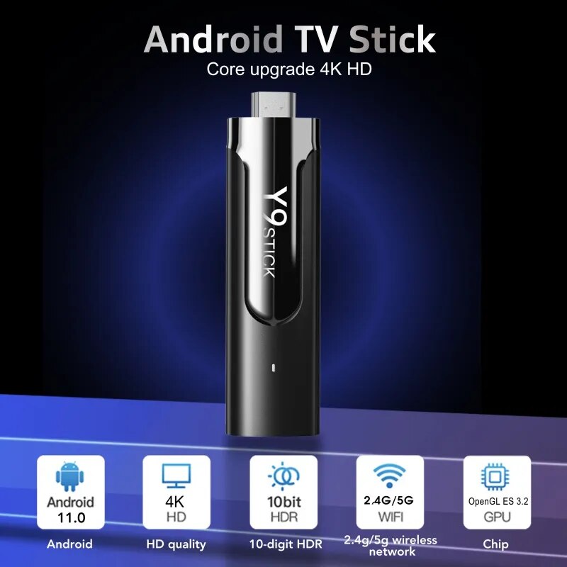 Google Certified Android 4K TV Stick for Projectors & TV 2GB 16G