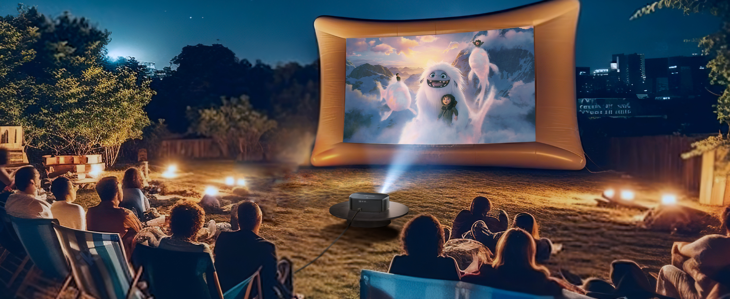 TOPTRO Q11 Max Auto Focus Projector 30000 Lumen Brightness
