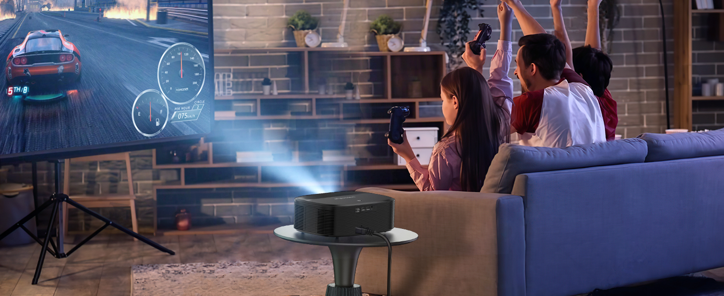 TOPTRO Q11 Max Auto Focus Projector 30000 Lumen Brightness