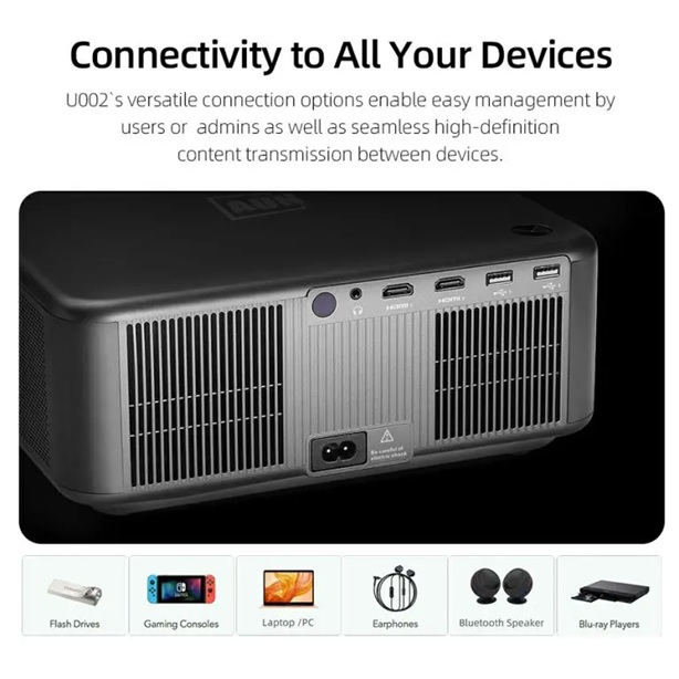 AUN Ray Gold (Japan) Projector 30000 Lumen Brightness