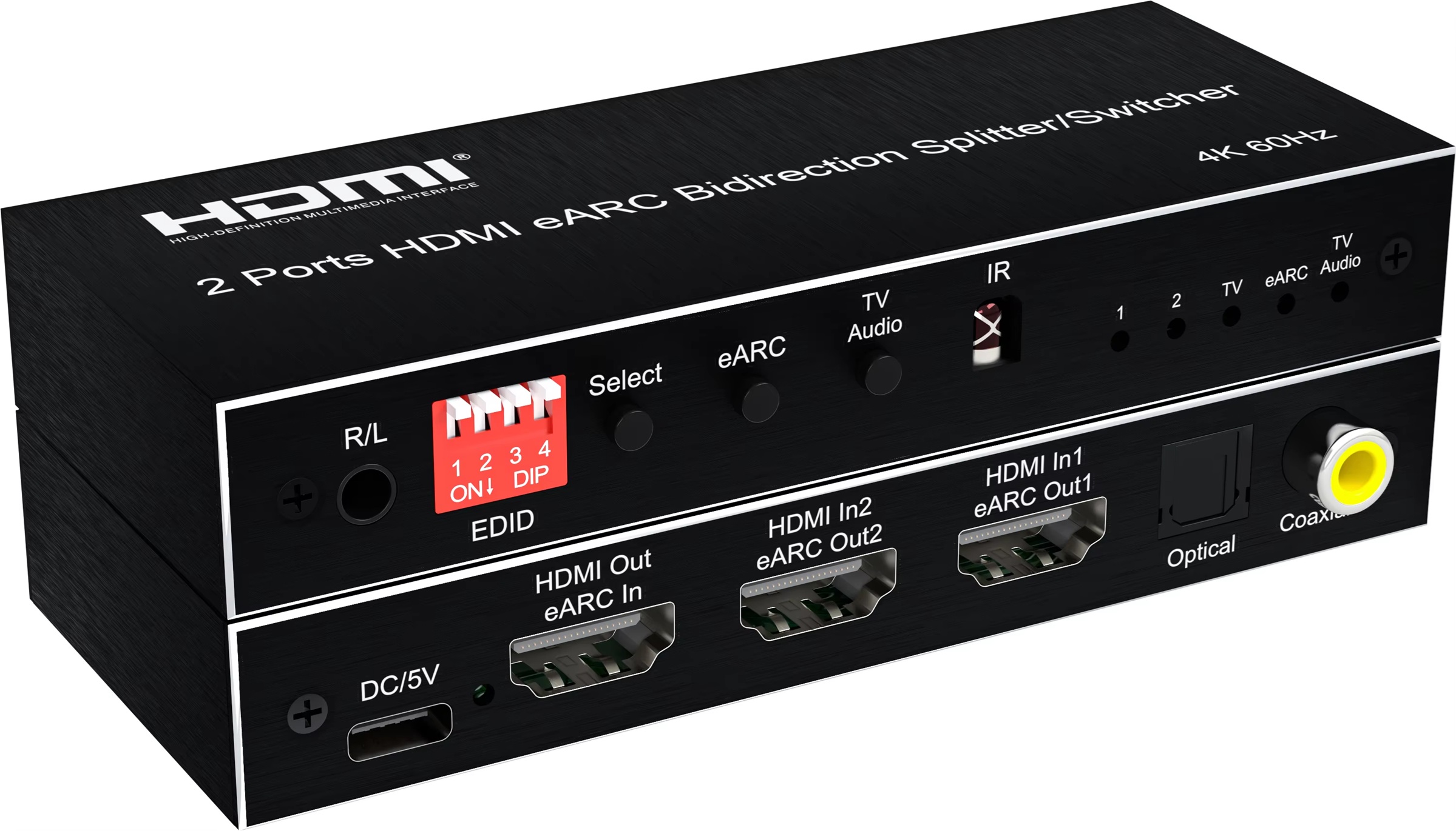 TOPTRO eARC/ARC 4K 60Hz Audio Extractor Dolby Atmos