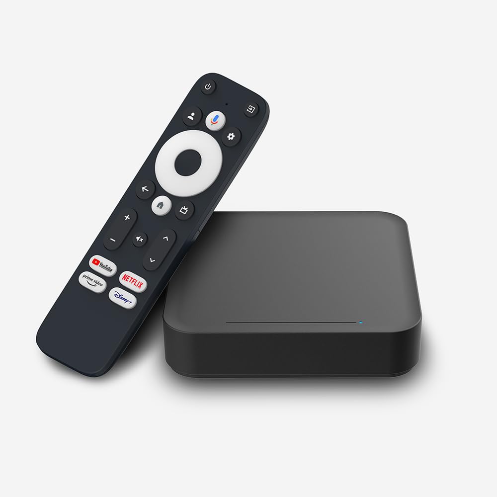 Netflix & Android TV Certified 4K TV Box for Projectors & TV